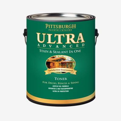 PITTSBURGH PAINTS & STAINS ULTRA Advanced Stain & Sealant Toner - Alkyd ...